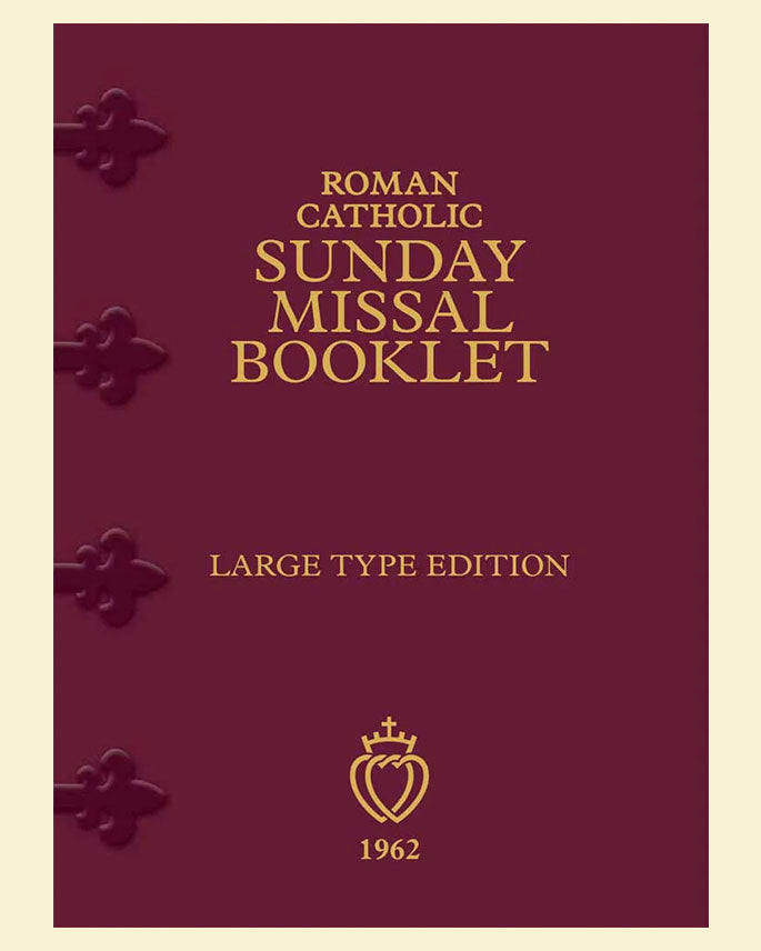 Sunday Missal Booklet - Large Print – PrayLatin.com LLC