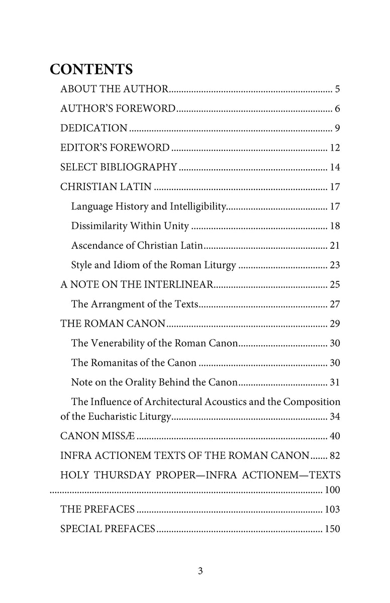 The Roman Canon: An Interlinear Translation by Craig Toth – PrayLatin ...