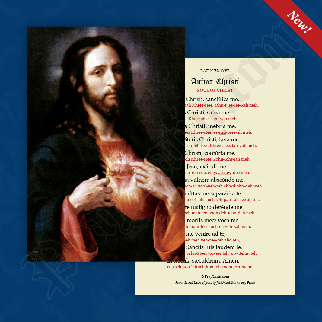 Latin Prayer Cards – PrayLatin.com LLC